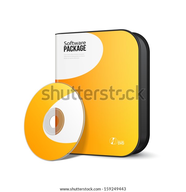 White Yellow Orange Rounded Modern Software Stock Vector (Royalty Free ...