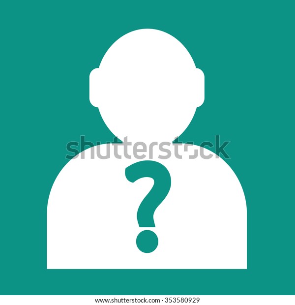 Who Icon Illustration Vector Art Stock Vector (Royalty Free) 353580929 ...