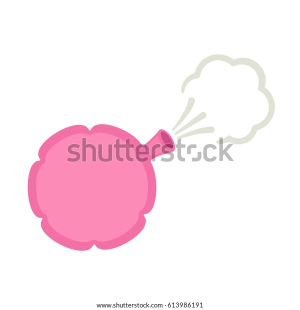 Whoopee Cushion Cartoon Vector Illustration Isolated Stock Vector ...