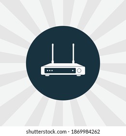 Wi Fi Icon Wi Fi Router Stock Vector (Royalty Free) 1869984262 ...