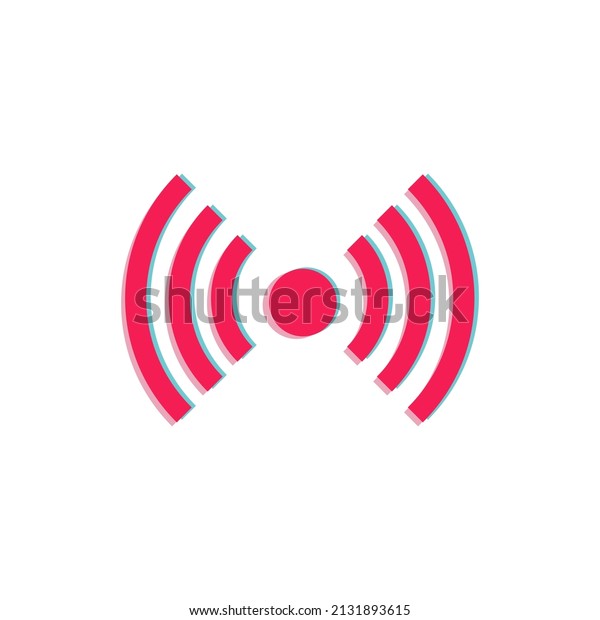 Wi Fi Signal Vector Illustration Stock Vector (Royalty Free) 2131893615 ...