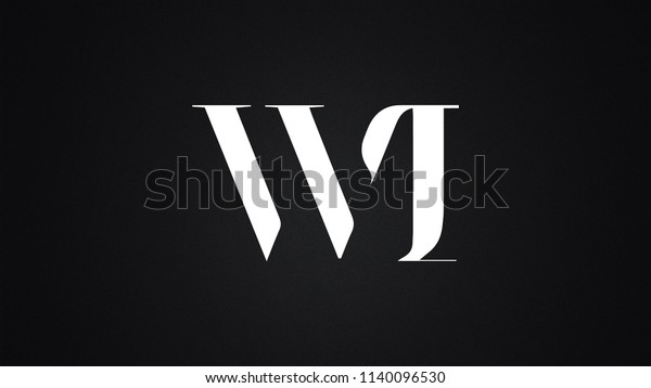 Wi Letter Logo Design Template Vector Stock Vector (Royalty Free ...