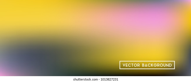 Wide Headers Modern Yellow Background Narrow Stock Vector (Royalty Free ...