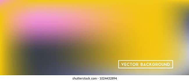 Wide Headers Modern Yellow Background Narrow Stock Vector (Royalty Free ...