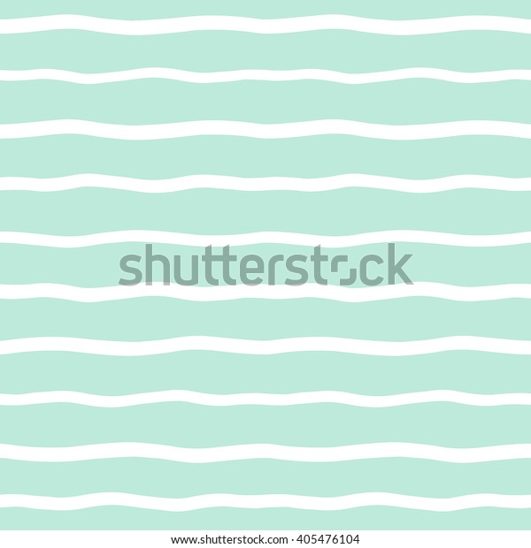 Wide Wavy Stripes Seamless Background Hand Stock Vector (Royalty Free ...