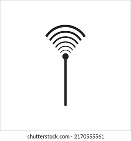 Wifi Antenna Icon Logo Vector Design Stock Vector (Royalty Free ...