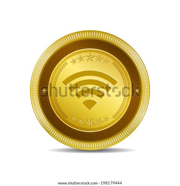 Wifi Circular Vector Gold Web Icon 스톡 벡터(로열티 프리) 198179444 | Shutterstock