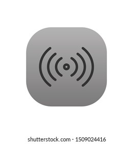 Wifi Hotspot Line Vector Icon Stock Vector (Royalty Free) 1509024416 | Shutterstock