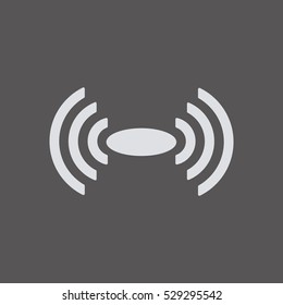 Infrared Icon Trendy Modern Flat Linear Stock Vector (Royalty Free ...