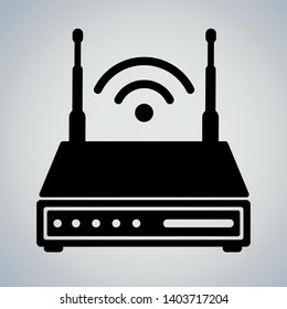 Wireless Router Vector Sketch Icon Set Stock Vector (Royalty Free ...