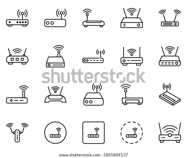 114,833 Router Icons Images, Stock Photos & Vectors | Shutterstock