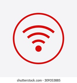 10,376 Red Wifi Symbol Images, Stock Photos & Vectors | Shutterstock