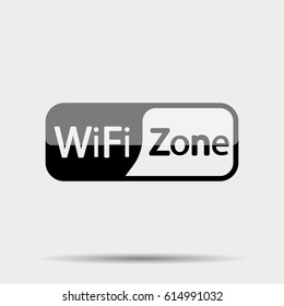 Wifi Zone Icon Ilustration Vector Symbol Stock Vector (Royalty Free ...