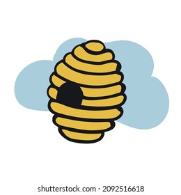 3,499 Bee hive doodle Images, Stock Photos & Vectors | Shutterstock