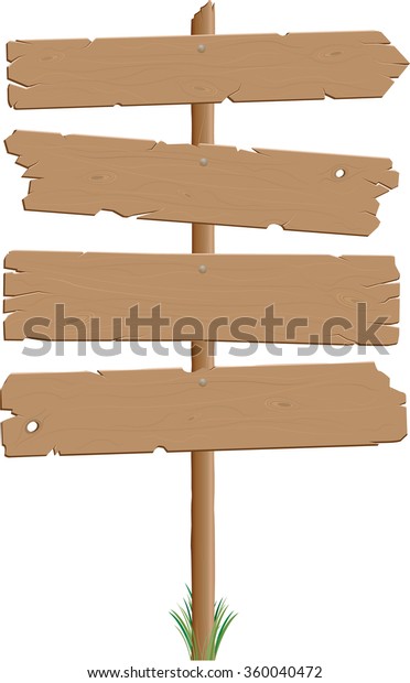 Wild West Direction Signs Stock Vector (Royalty Free) 360040472 ...