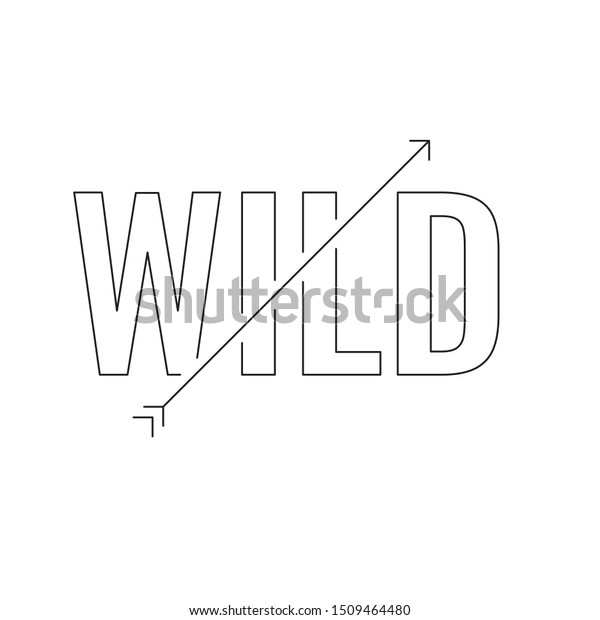 Wild Word Technical Drawing Wild Word: เวกเตอร์สต็อก (ปลอดค่าลิขสิทธิ์ ...