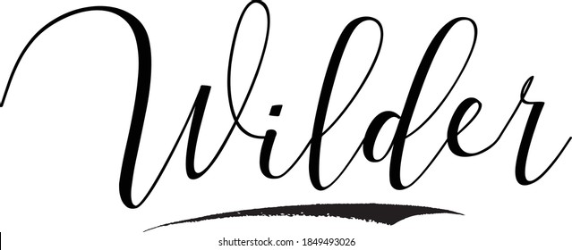 Waltermale Name Cursive Calligraphy On White Stock Vector (Royalty Free ...