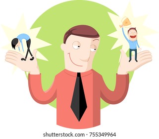 Win Lose Business Stock Vector (Royalty Free) 755349964 | Shutterstock