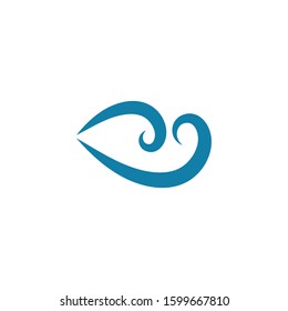 Wind Icon Logo Vector Illustration Design Stock Vector (Royalty Free ...