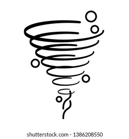 Vector Sketch Illustration Object Nature Outline Stock Vector (Royalty ...