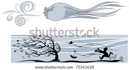 Cartoon Wind Clipart | Free download on ClipArtMag