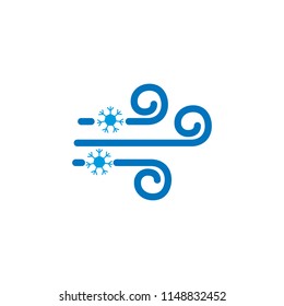 Wind Weather Logo Icon Design Stock Vector (Royalty Free) 1148832452 ...