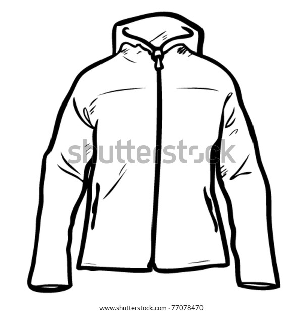 Windbreaker Color Yourself Put Your Logo Stock Vector (Royalty Free ...