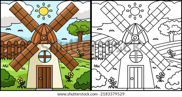 2,933 Windmill Doodle Images, Stock Photos & Vectors | Shutterstock