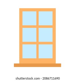 Window Clip Art Vector Illustration Stock Vector (Royalty Free ...