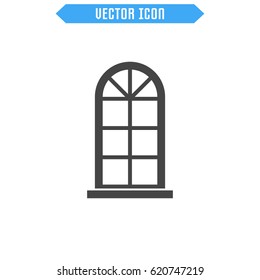Window Icon Vector Sign Symbol Stock Vector (Royalty Free) 620747216