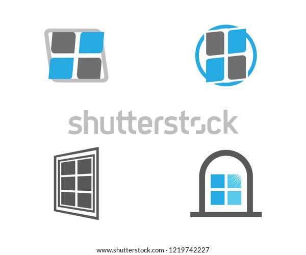 Window Symbol Illustration Stock Vector (Royalty Free) 1219742227 ...