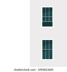 Window Vector Condo Window Apartment Vector: vector de stock (libre de ...