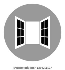 Windows Door Icon Stock Vector (Royalty Free) 1334211197