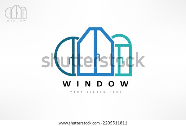 Windows Logo Vector Exterior House Design Stock Vector (Royalty Free ...