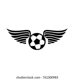 Wing Soccer Ball Competition Logo Stock Vector (Royalty Free) 761300983 ...