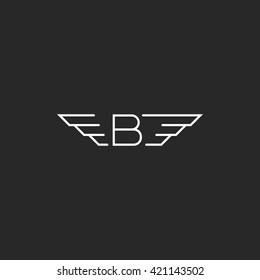 3,729 B wings logo Images, Stock Photos & Vectors | Shutterstock