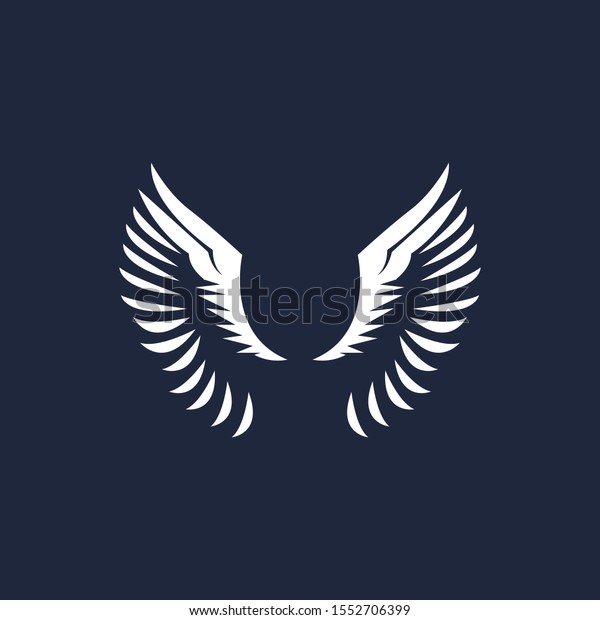 Wings Vector Logo Design Inspirations Stock Vector (Royalty Free ...