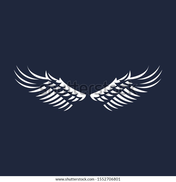 Wings Vector Logo Design Inspirations Stock Vector (Royalty Free ...