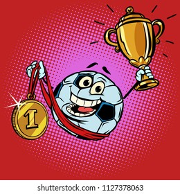 Winner Champion Cup First Place Gold Stock Vector (Royalty Free ...