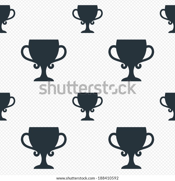 Winner Cup Sign Icon Awarding Winners Stock Vector (Royalty Free ...