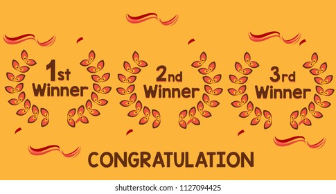 49,471 Congratulation winners Images, Stock Photos & Vectors | Shutterstock