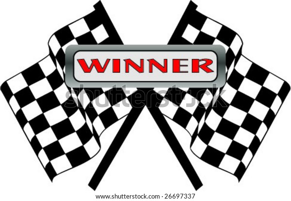 Winner Flag Stock Vector (Royalty Free) 26697337