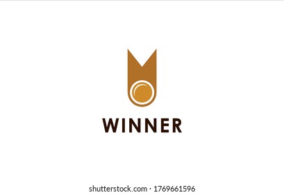 Winner Logo Vector Templates Symbol Stock Vector (Royalty Free ...