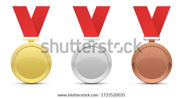 Winner Medal Vector Design Illustration Isolated Stock Vector (Royalty ...