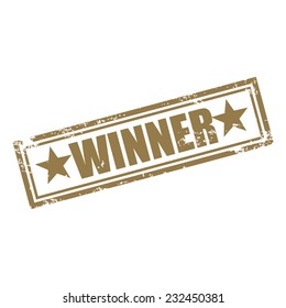 Winner Rubber Stamp Vector Illustration Stock Vector (Royalty Free ...