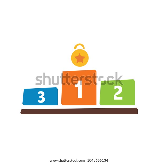 Winners Podium Icon First Place Prize: เวกเตอร์สต็อก (ปลอดค่าลิขสิทธิ์ ...