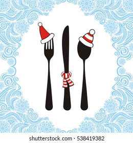 Winter Menu Vector Illustration Stock Vector (Royalty Free) 538419382 ...