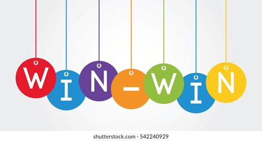 Winwin Banner Hanging Ball Style Stock Vector (Royalty Free) 542240929 ...