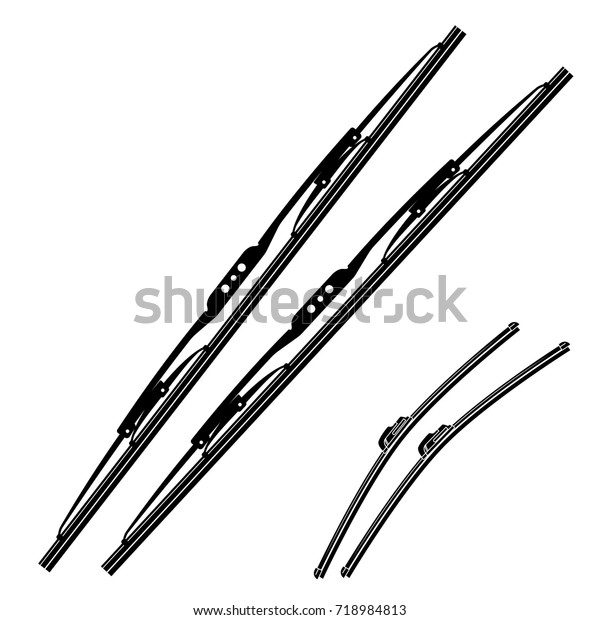 Wiper Blade Illustration Stock Vector (Royalty Free) 718984813 ...
