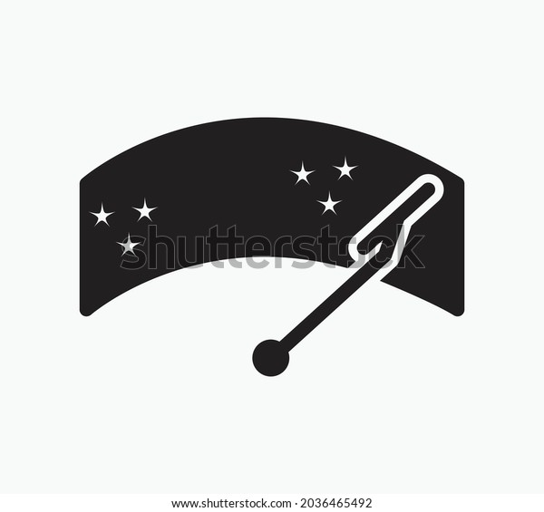 Wiper Icon Vector Logo Design Template Stock Vector (Royalty Free ...